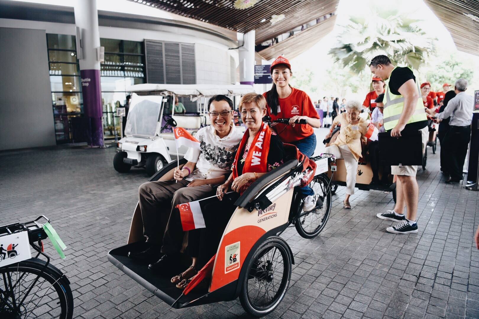 Connecting Generations through E-Trishaw Rides - Cycling Without Age