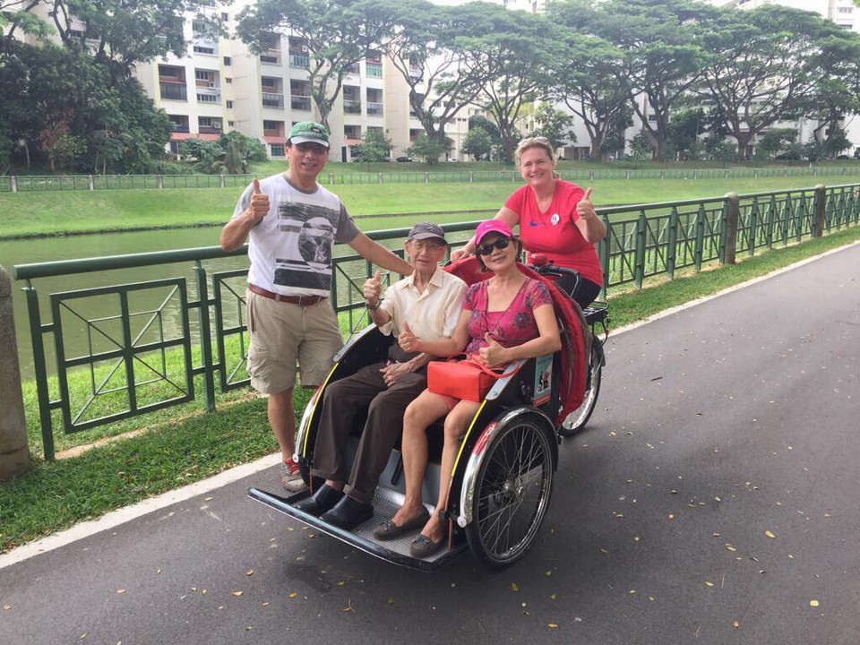 How trishaw rides combat loneliness: one woman's journey - Cycling ...
